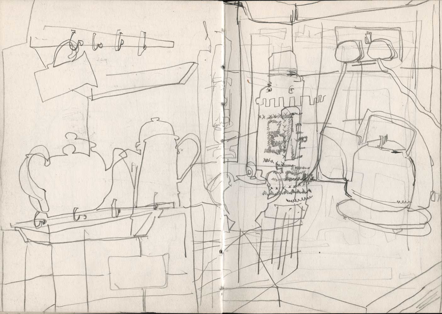 Sketchbook 01 | Line Drawings, Mixed Media Sketches and Studies ...